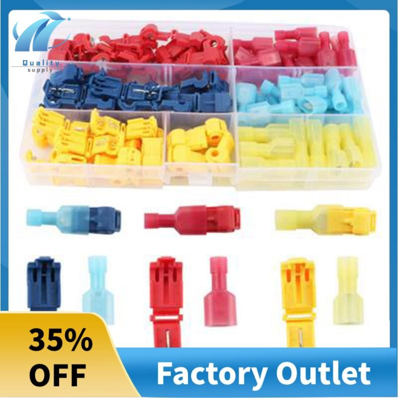 T-Shaped Faucet Wire Connector, Self-Peeling Quick-Splicing Wire ...