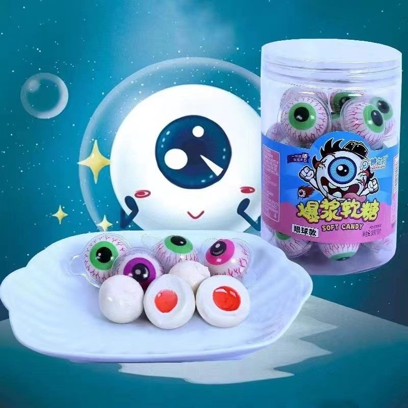 3d Earth Popping Gummy Basketball Candy Eyeball Candy Spoof Flowing ...