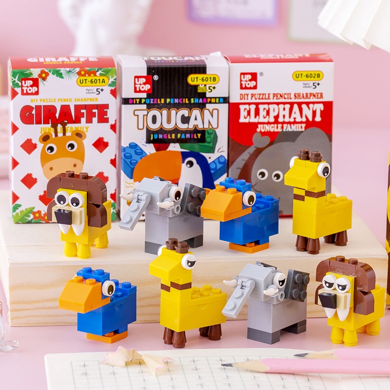 New LEGO Pencil Sharpener Building Block Stationery Primary School ...