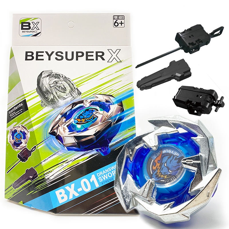MQ Beyblade X BX-01 Dran Sword Beyblade Xtreme with Launcher Grip Set ...