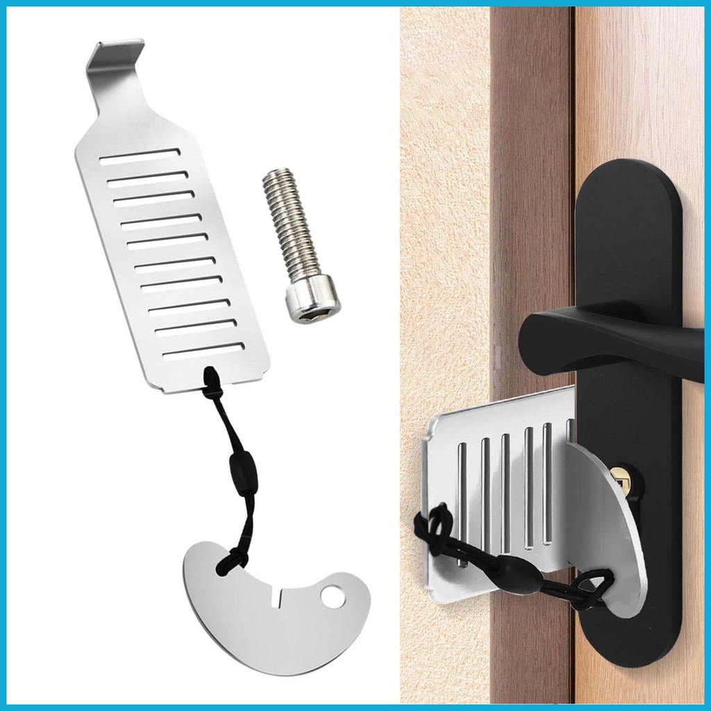 Portable Door Lock For Travel Travel Lock Home Security Door Locker ...