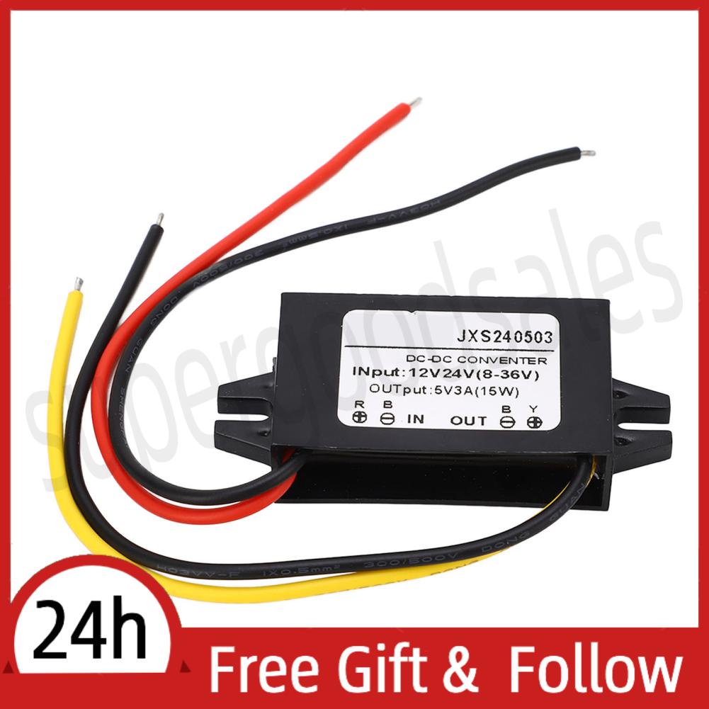 Supergoodsales DC Buck Module Easy Installation Voltage Regulator 12V ...