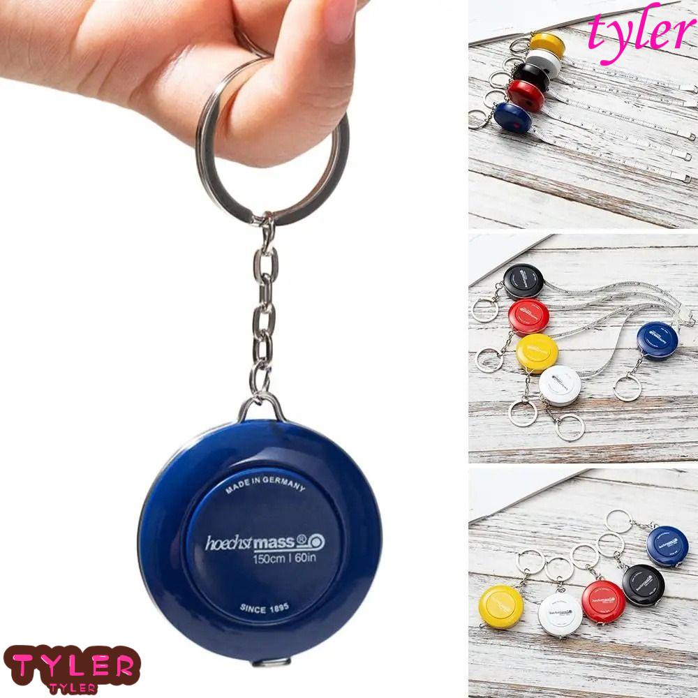 TYLER Keychain Tape Measur, Delicate Mini Measure Tape, Pocket Plastic ...
