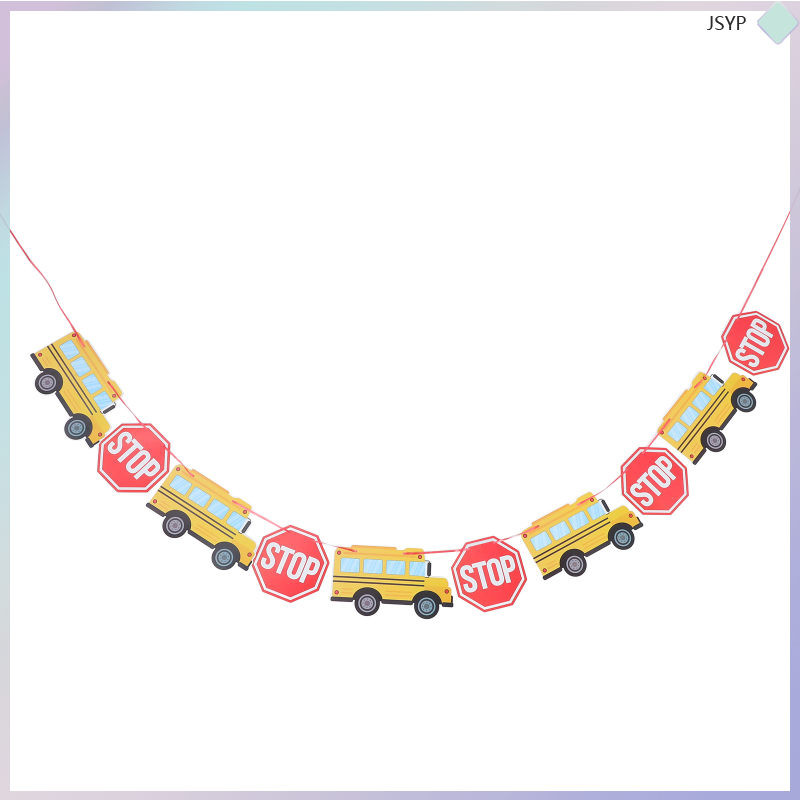 To School Banner Banner School Bus Welcome Sign Streamers To School ...