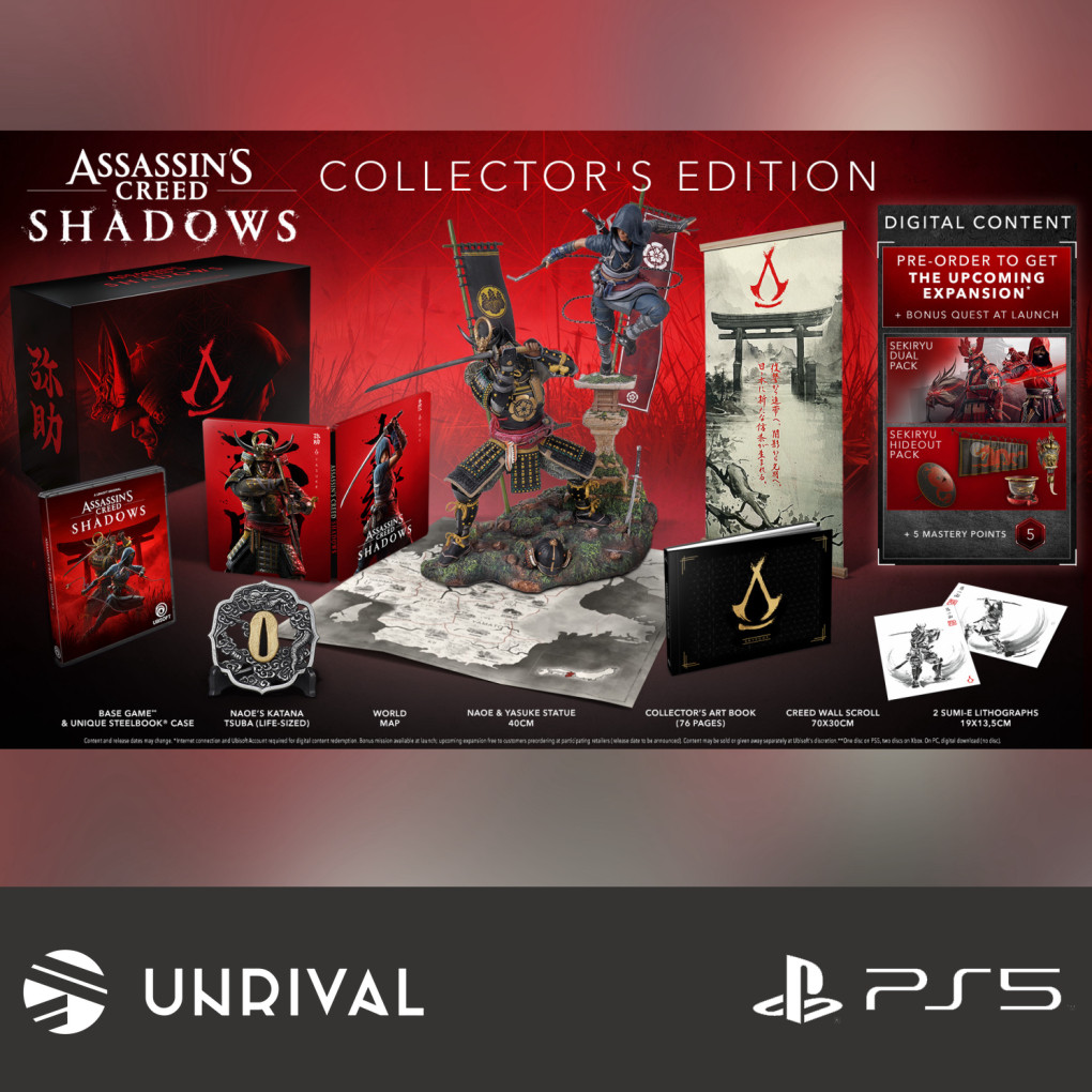 PS5 Assassin's Creed Shadows [Collector's Edition] ENG Cover - /R3 ...