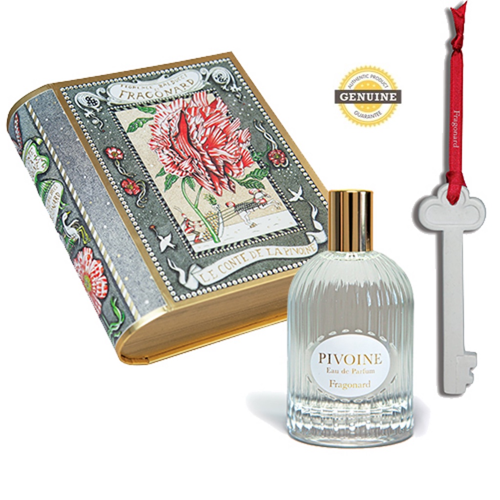 Fragonard Pivoine (Peony) Book and Key Gift Set by Senteurs de Provence ...