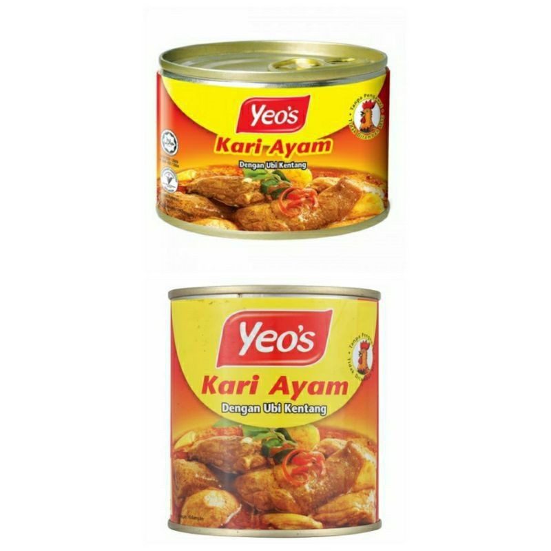 Yeo's Chicken Curry (Chicken Curry) , Shell Curry (Cattles Curry ...