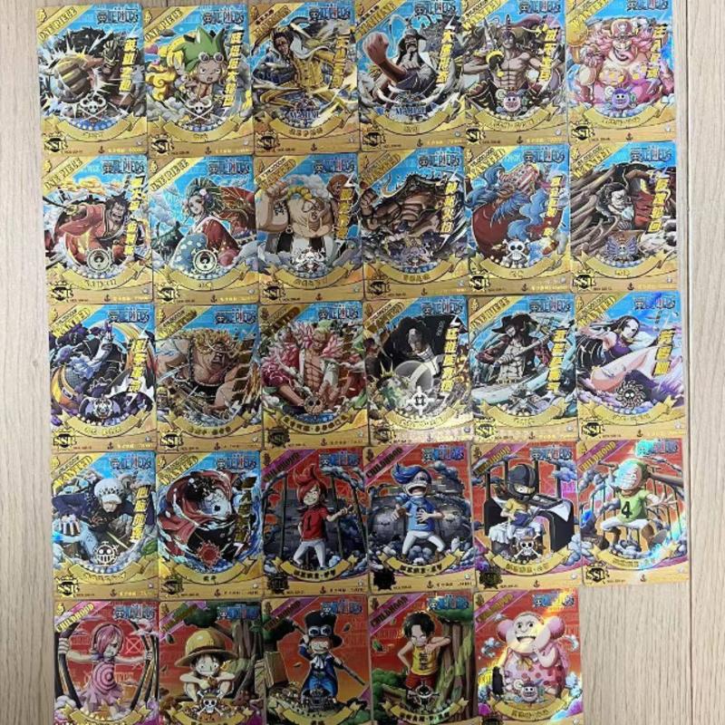 Card Anime Genuine One Piece SSR Pack Luffy Empress Brook Chopper Nami ...