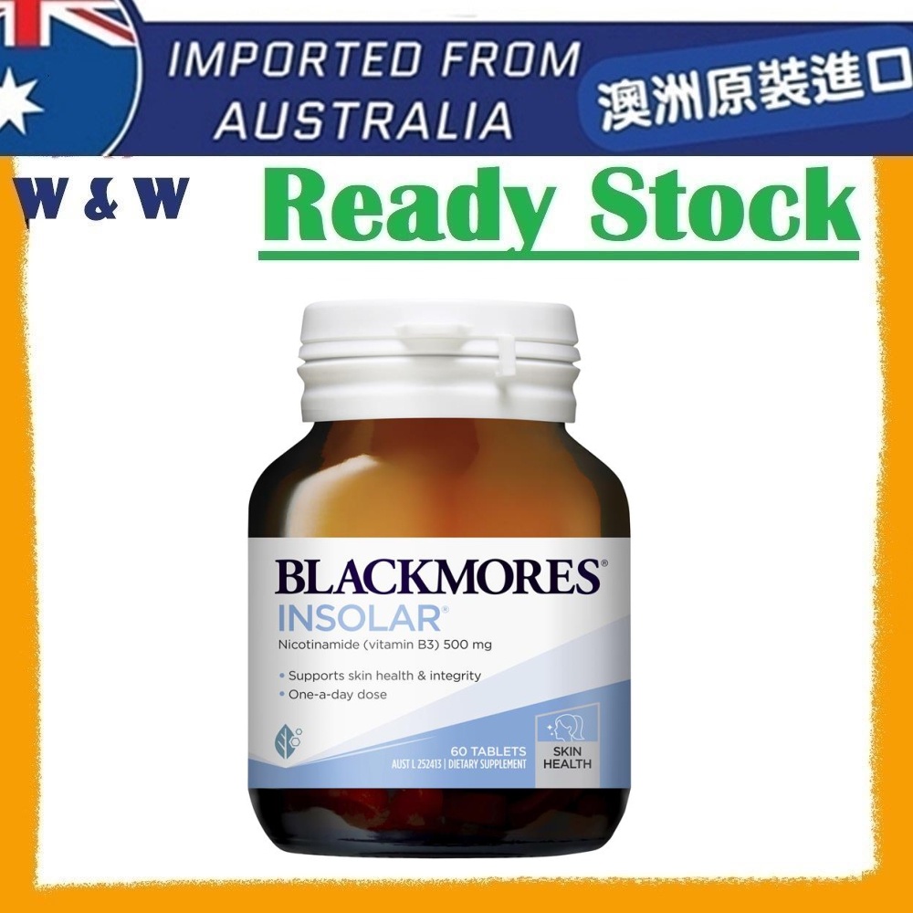 [EXP 12/2026] Blackmores Insolar Vitamin B3 Whitening ( 60 Tablets )( Made in Australia ...