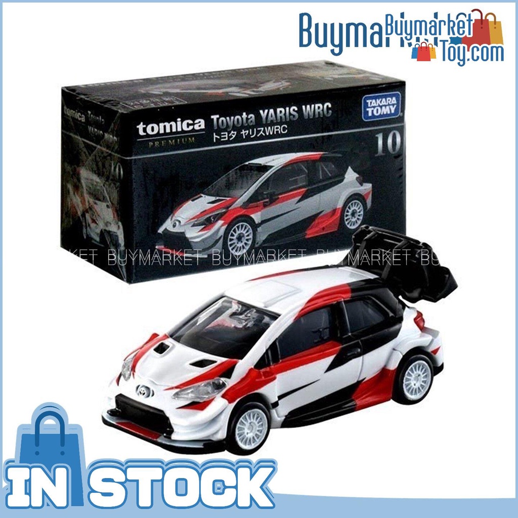 [Authentic] Takara Tomy Tomica Premium Diecast Model Car No.10 Toyota Yaris WRC | Shopee Singapore
