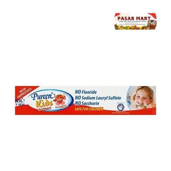 Pureen Kids Toothpaste Strawberry 75g | Shopee Singapore
