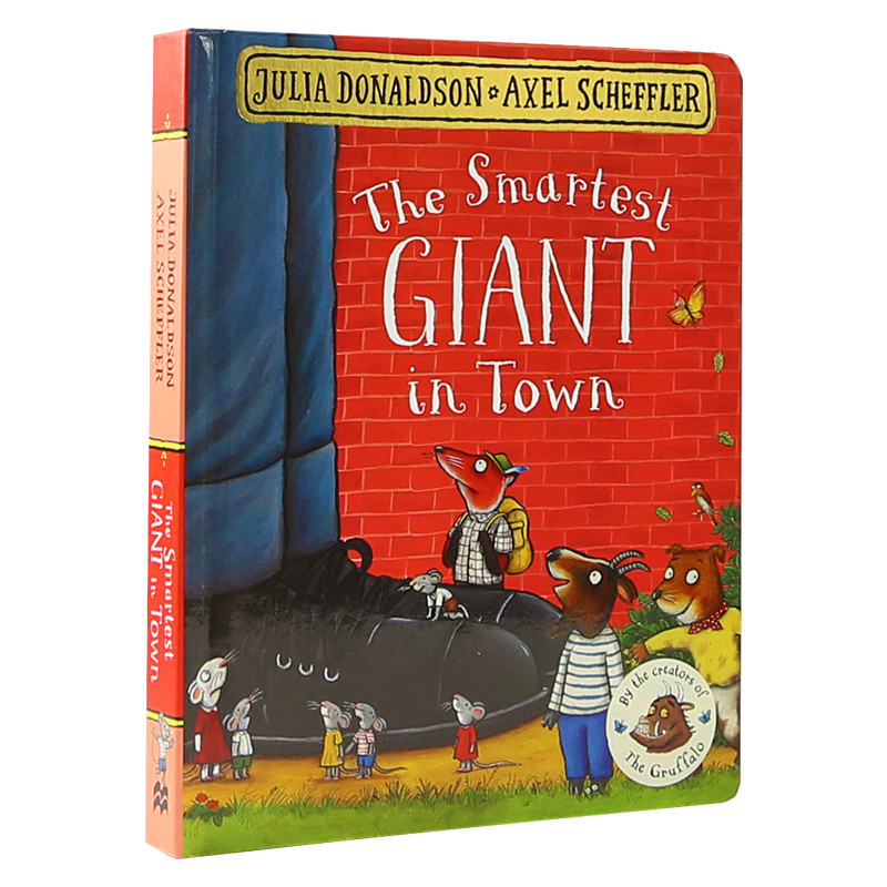 The Smartest Giant in Town Children English Board Book by Julia ...