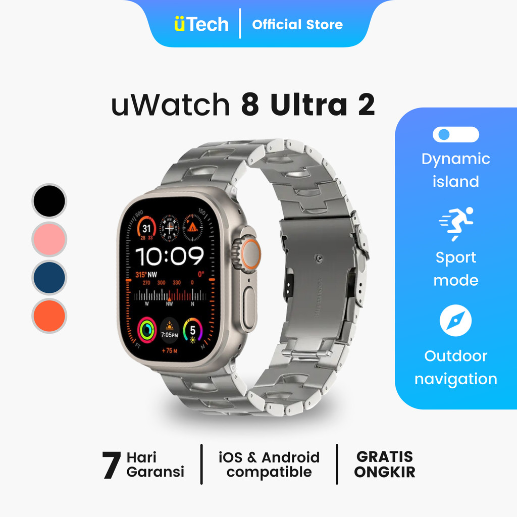 [ Exclusive Live ] TheWatch 8 Ultra 2nd Generation Series Bluetooth Smartwatch Ultra Amoled 49mm ...