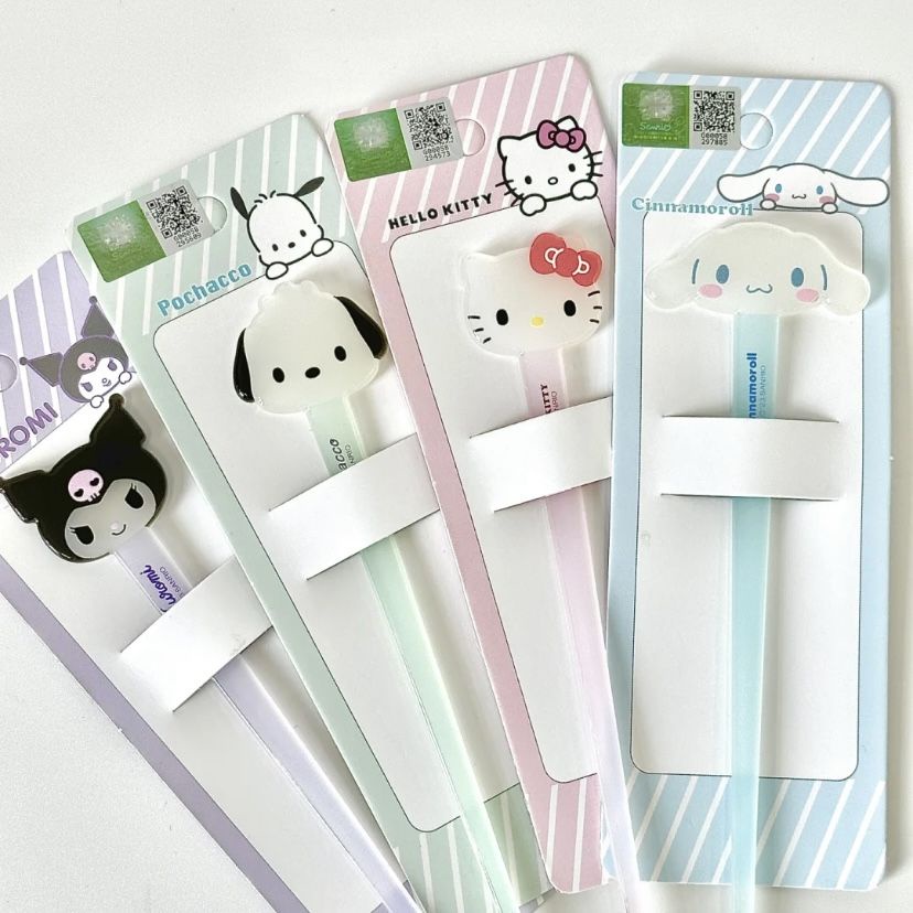 Sanrio New Bookmark Cute Cartoon Acrylic Bookmark Cinnamon Dog Kuromi ...