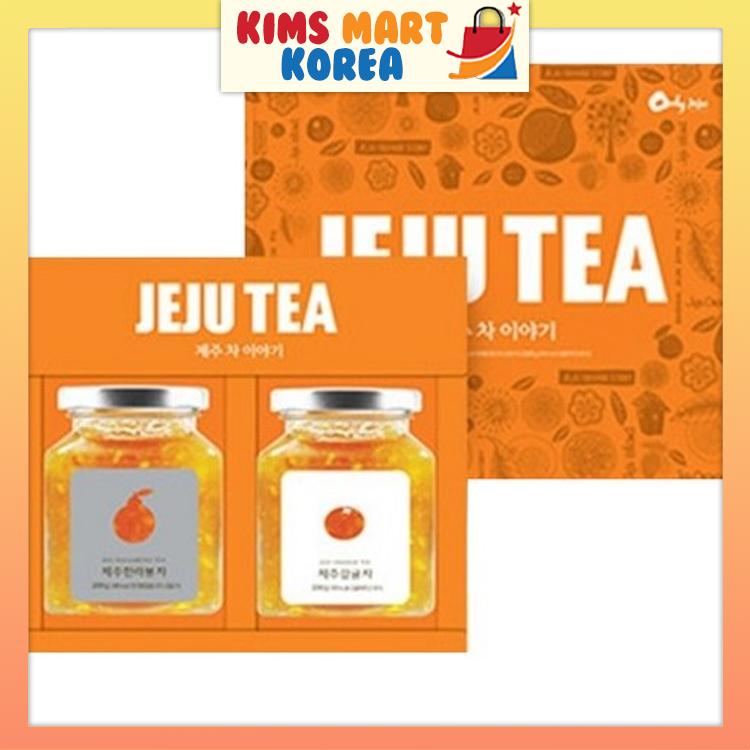 Hurum Jeju Citrus & Hallabong Tea Gift Set Korean Drink Food 200g x ...