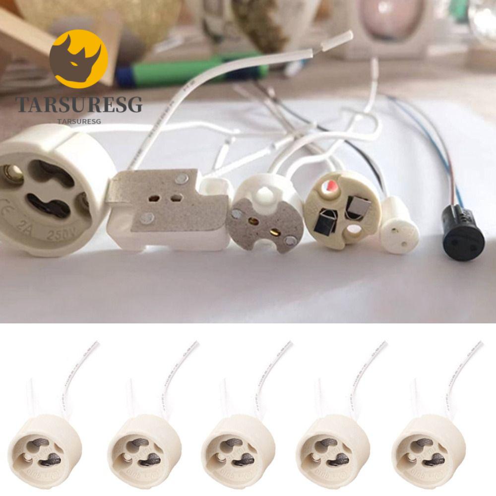 TARSURESG Lamp Holder, G4/G5.3/G9 Wire Connector Bulb Base, For LED ...