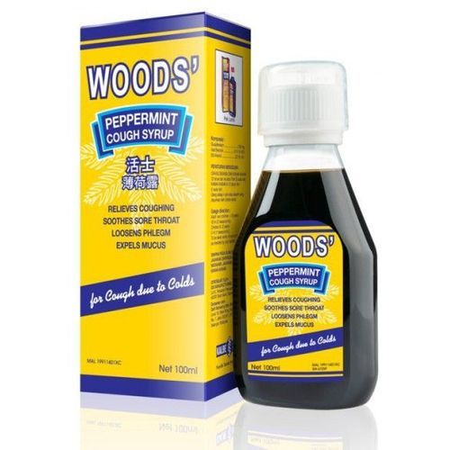 Woods' Peppermint Cough Syrup 50ml | Shopee Singapore