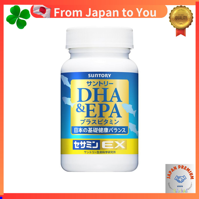 'Suntory DHA & EPA + Sesamin EX Omega 3 Fatty Acid DHA EPA Supplement ...