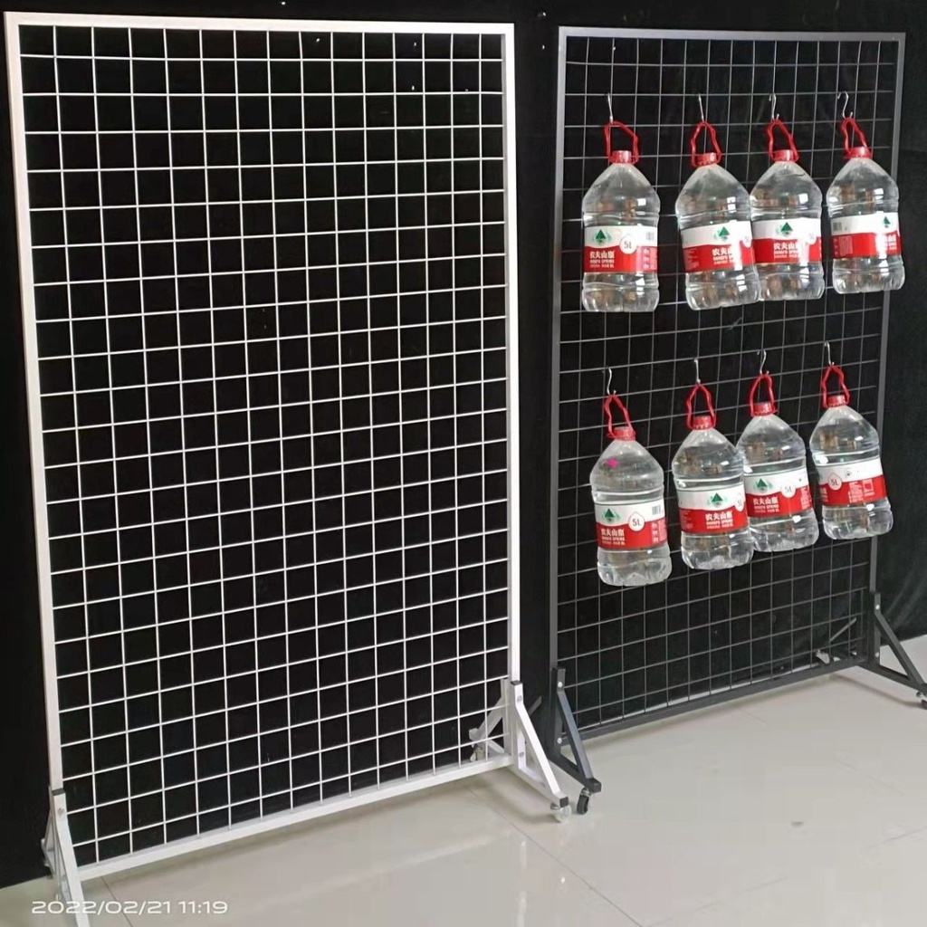 Iron Floor Movable Supermarket Ornament Kindergarten Works Display ...