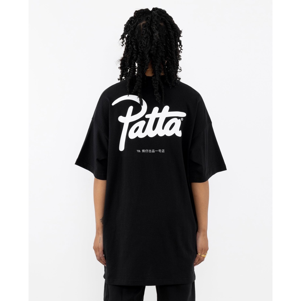 Ready Stock Patta Femme Basic Dress Basic Printed logo Pure Cotton ...