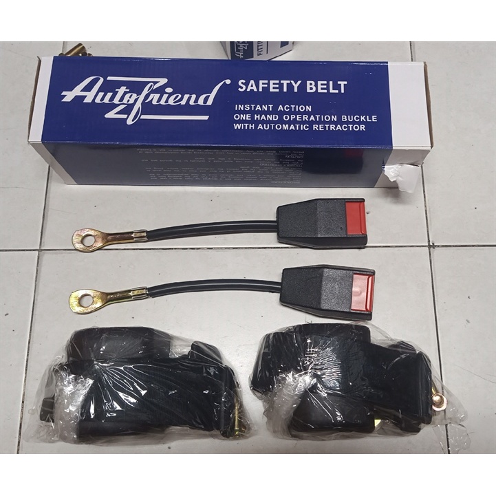 2 truck seat belts (self-retracting type) auto friend safety belt (1 ...