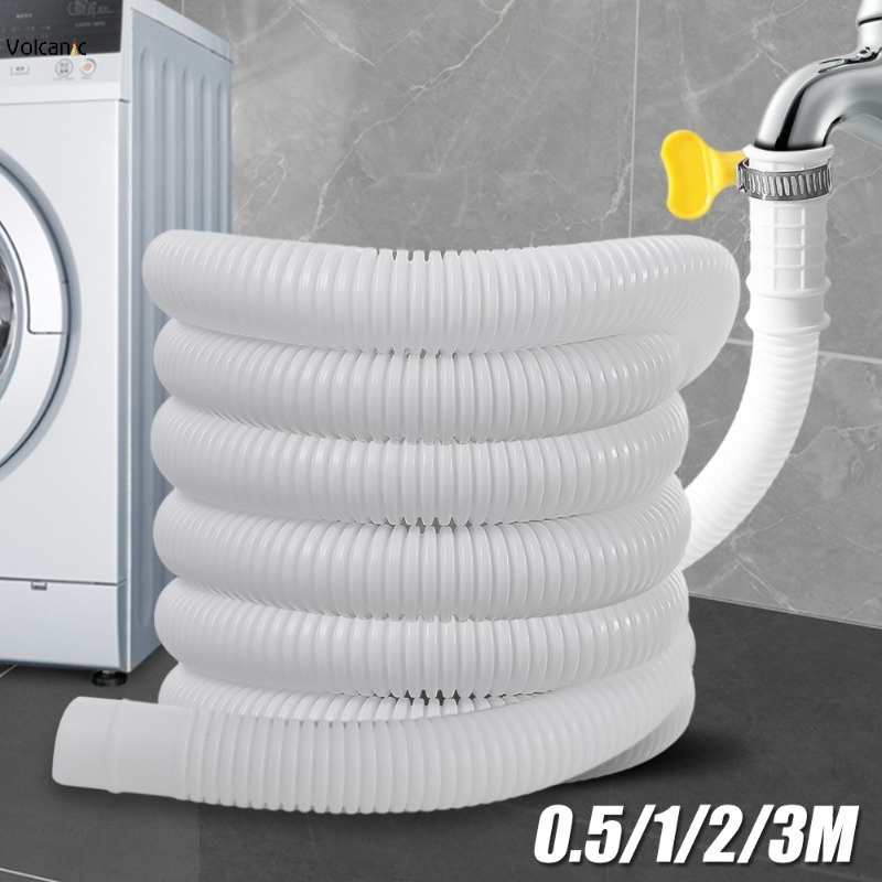 0.5/1/2/3m Washing Machine Dishwasher Drain Waste Hose Waste Water ...