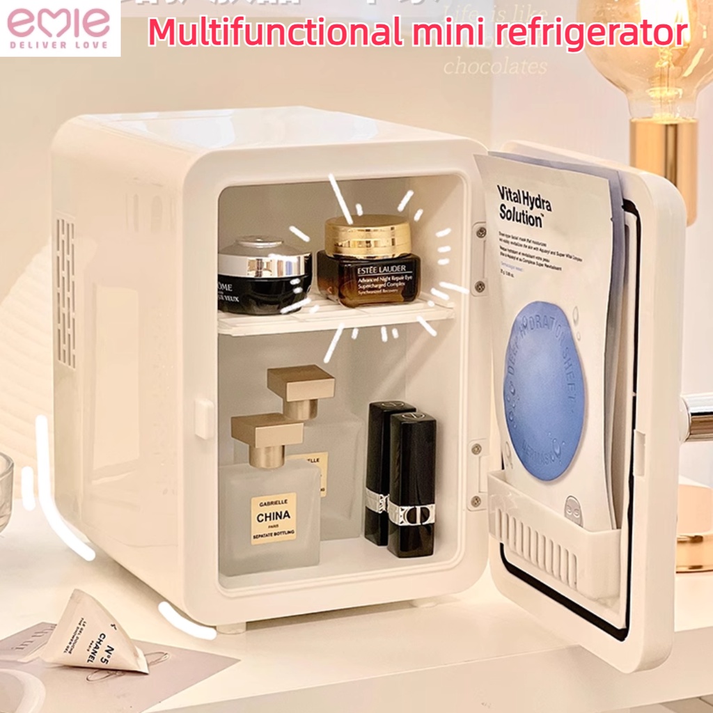 Emie Mini Refrigerator fridge Household Car Small Refrigerator USB ...