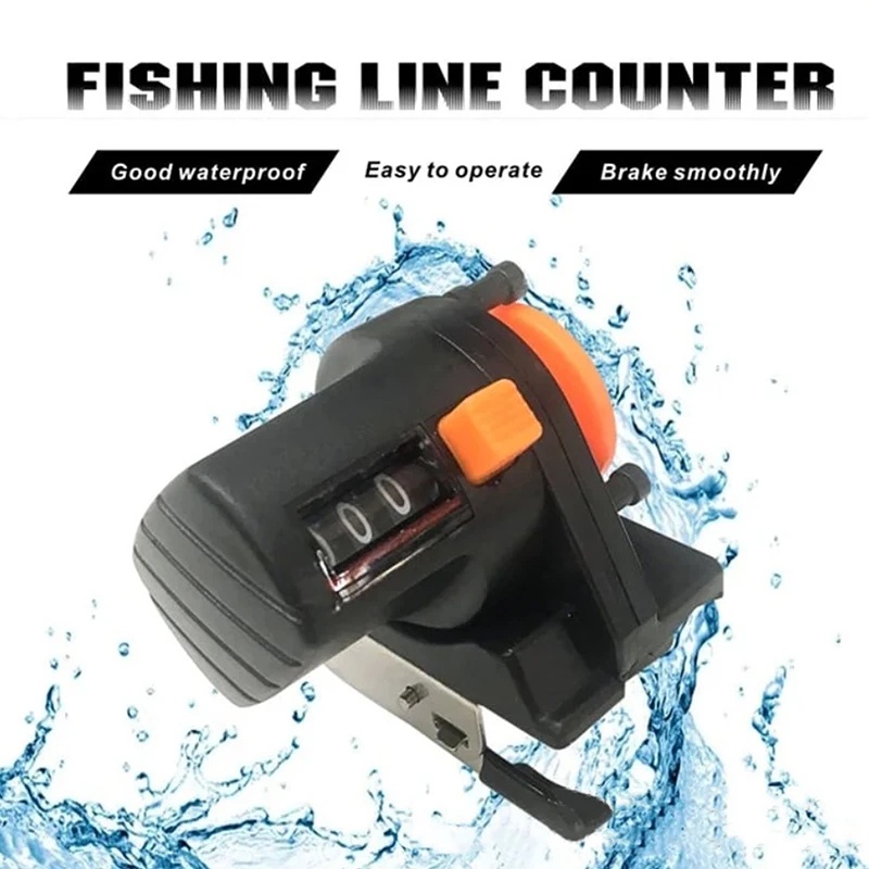 Fishing Line Counter 0-999m Length Meter Counter Tool Display Fishing ...