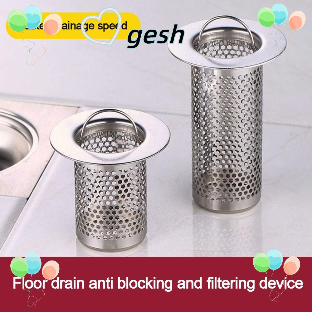 GESH1 Floor Drain Filter Mesh, Anti-Clogging With Handle Sink Strainer ...