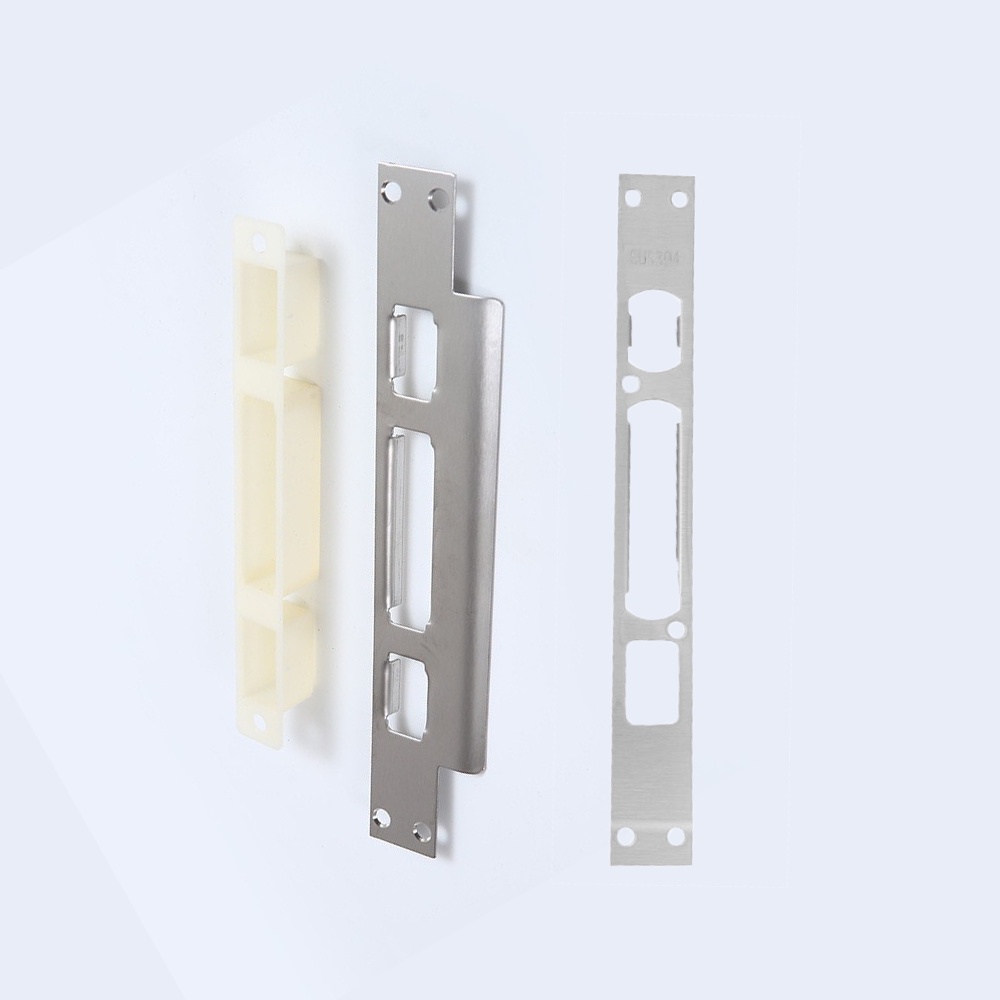 part wooden door or smart lock stricker 47mm x 260mm | Shopee Singapore
