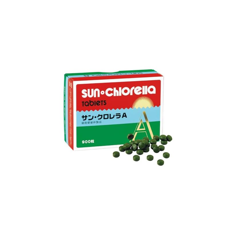 Sun Chlorella Official] Sun Chlorella A 900 capsules, approx. 60 days ...