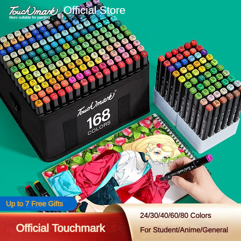 【SG Local Stock】 Official Touchmark Art Markers Alcohol Highlighter ...