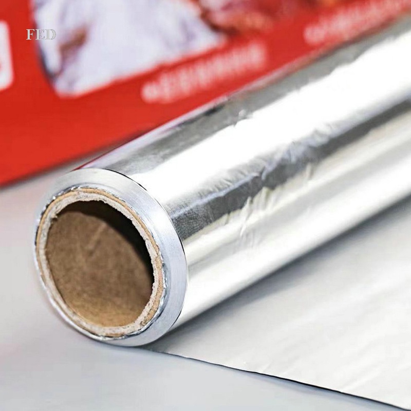 Aluminum Foil Jumbo Thickened Roll 12" x 300 Meters Food Grade Foil ...