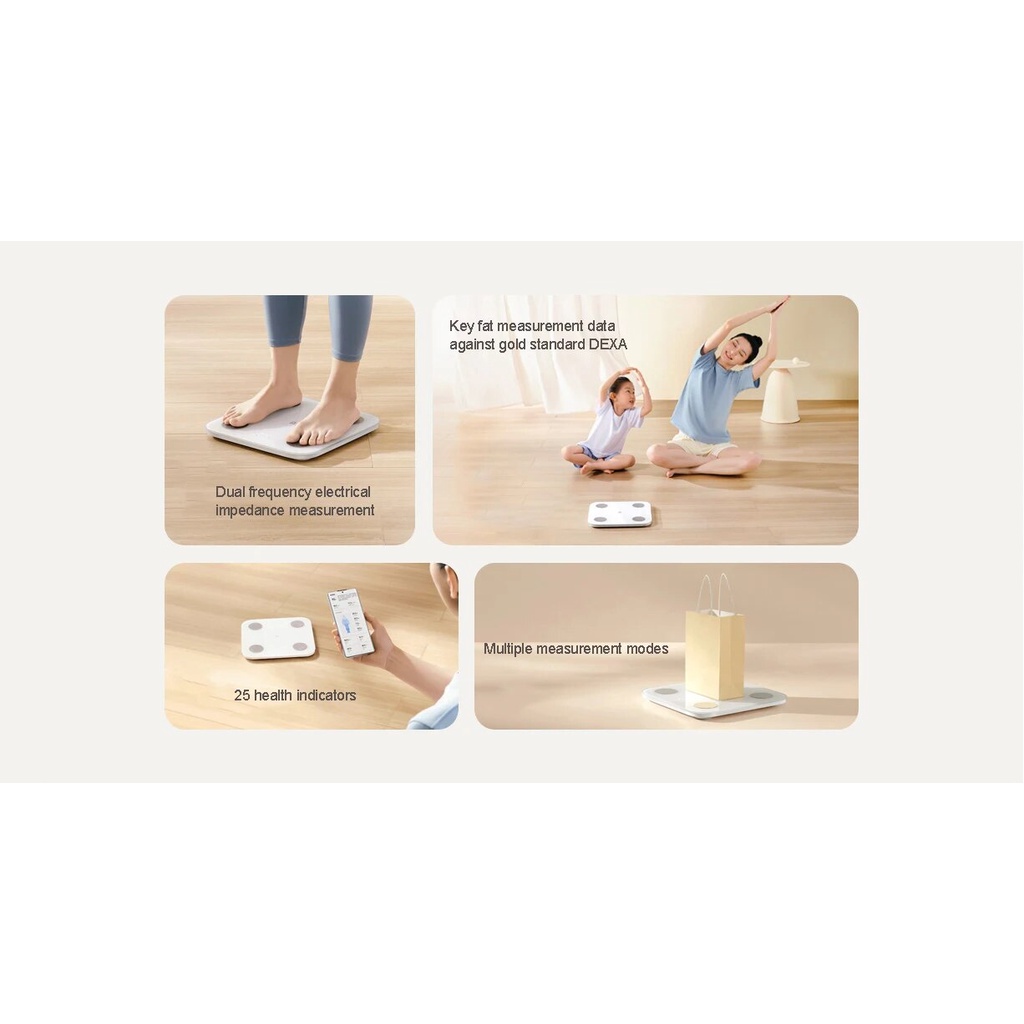 Mijia Body Fat Scale S400 Bluetooth 5.0 Smart Home Body Composition ...