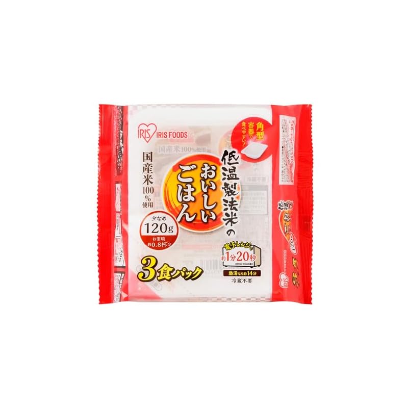 IRIS OHYAMA Packaged Rice 100% Japanese low-temperature method rice ...
