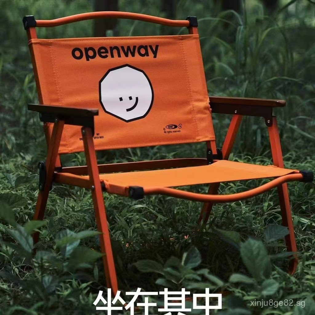 Outdoor Folding Portable Kermit Chair Camping Stall Chair Barbecue ...
