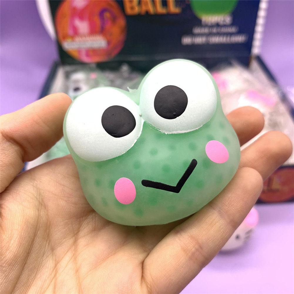 Cute Cartoon Sanrio Frog Pinch Toy Release Ball Squeeze Decompression ...