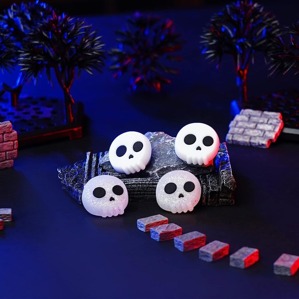 Silicone Skull Thumb Grip Caps for Rog Ally & ROG Ally X / Steam Deck ...