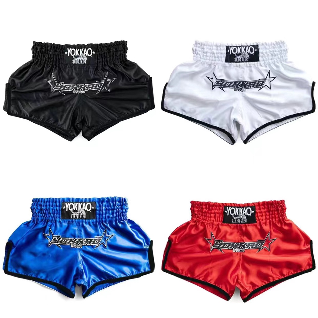 Yokkao Muay Thai Shorts Boxing Sanda Fighting Training Pant Fighting ...