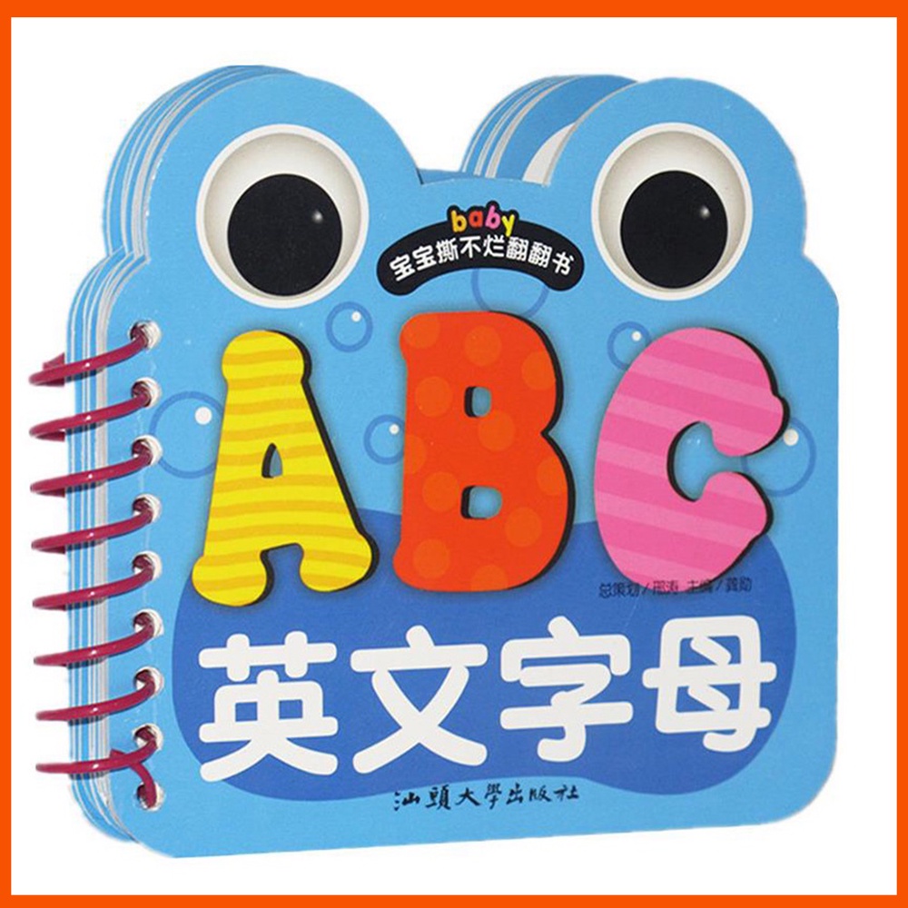 Children 26 Alphabet Flash Cards English Letter ABC Word Preschool ...