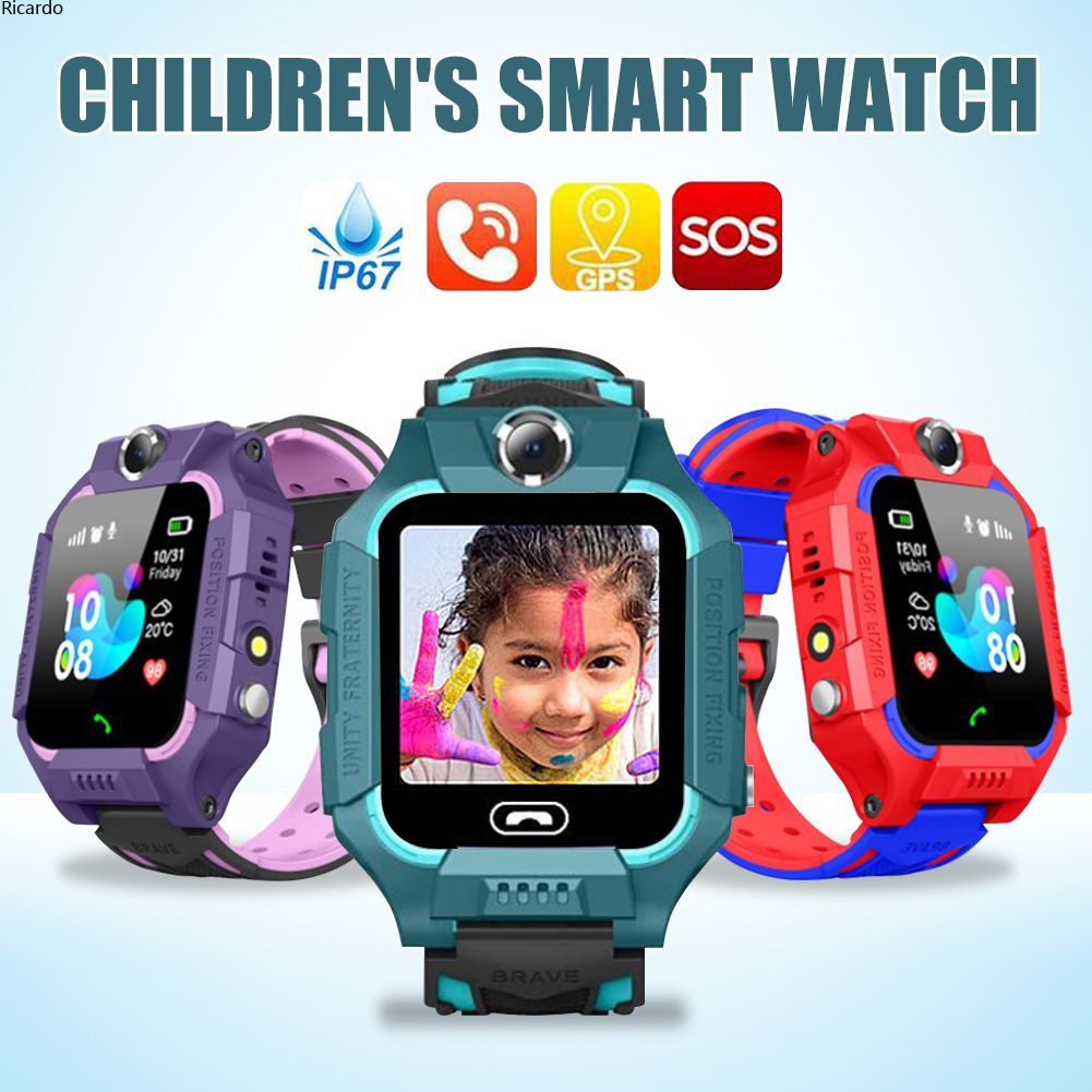 Q19 Phone Call Kids Smartwatch 360 °rotate Waterproof Camera Location ...