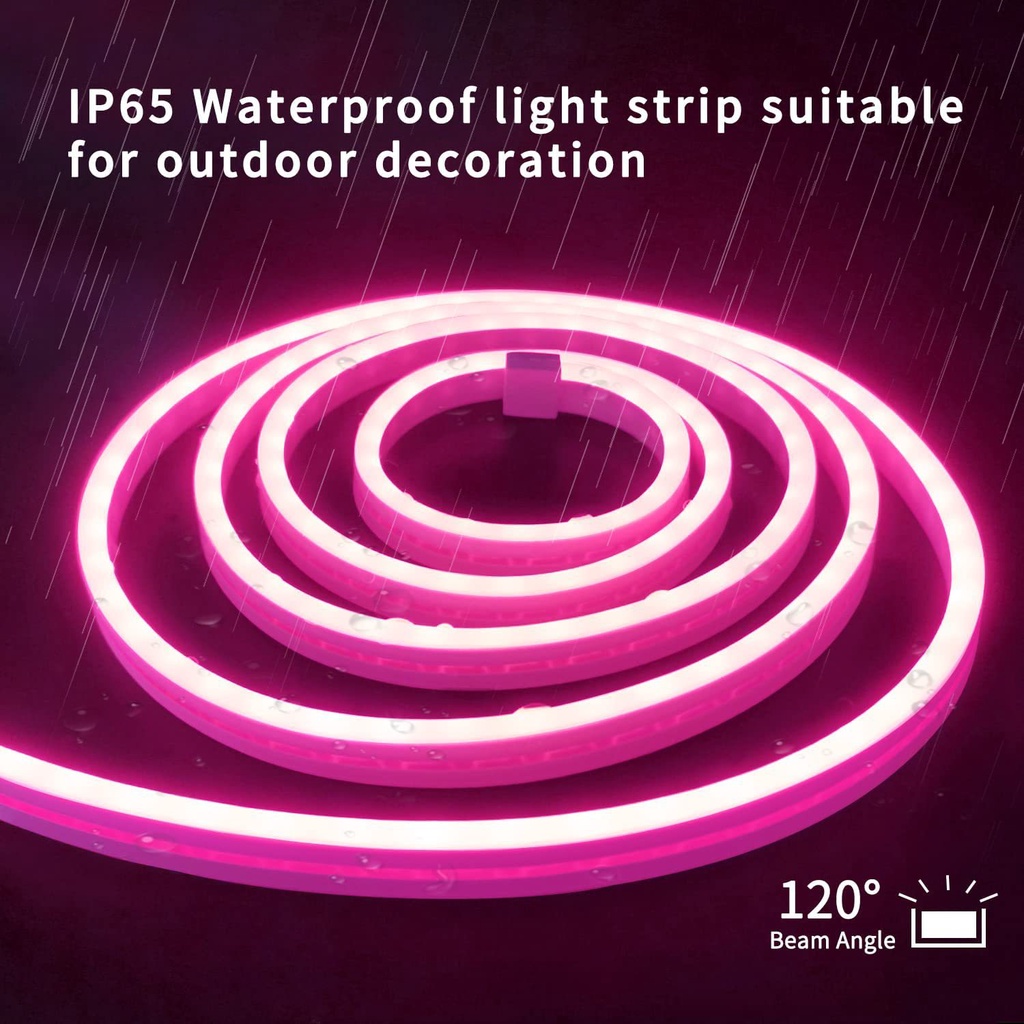 2M 5V USB Flexible Neon Lights Strips Waterproof Outdoor Gaming Room ...