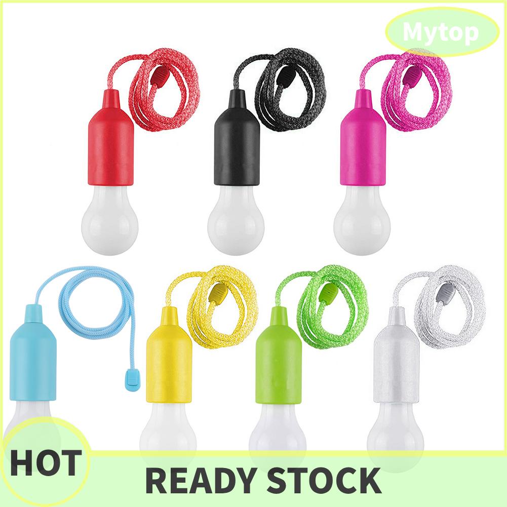 [Mytop.sg] Creative LED Hanging Light Bulb Battery Powered Colorful ...