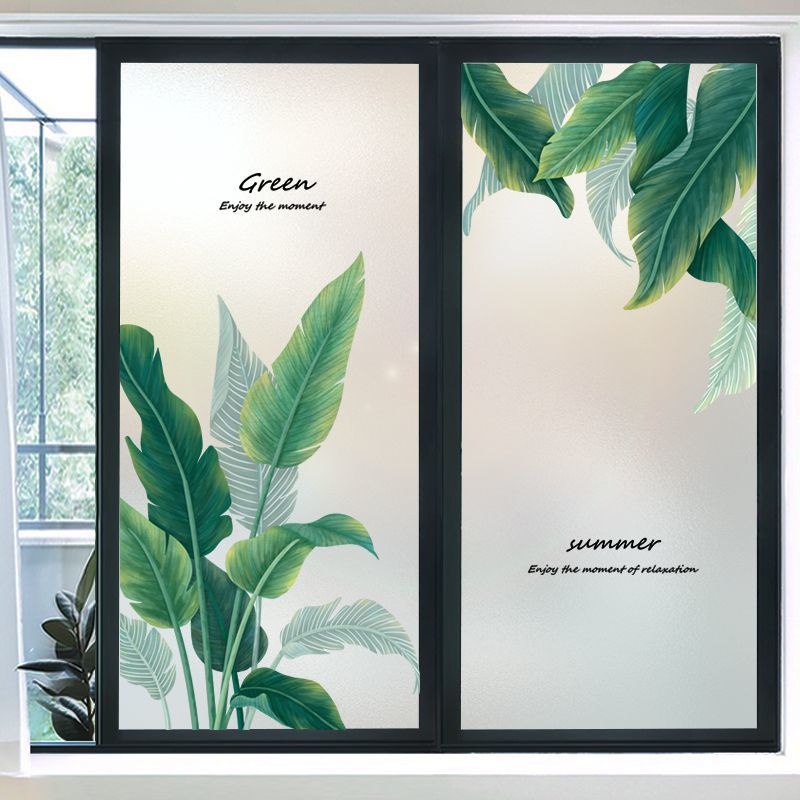 Glass Stickers Electrostatic Frosted Window Stickers Bathroom Window ...