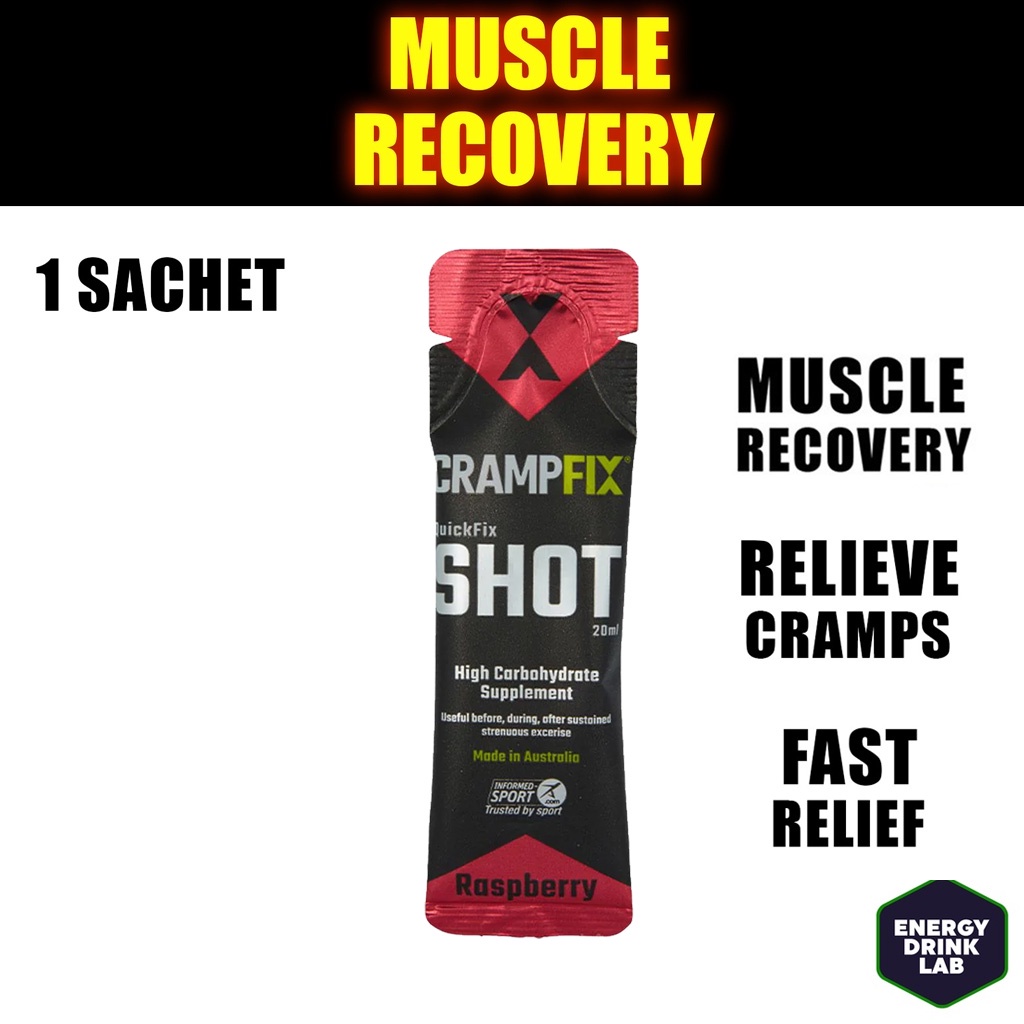 CrampFix SHOT Sport Nutrition Single Serving (20ml Sachet) Relieve ...
