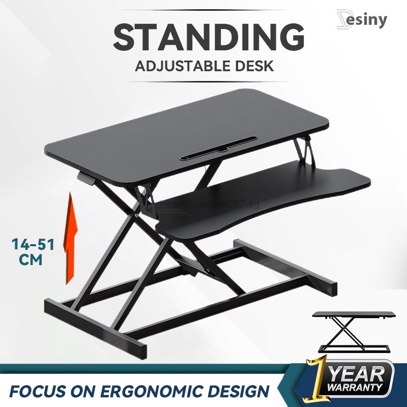 JINQUANJIA Desiny Standing Desk Computer Stand Height Adjustable Table ...