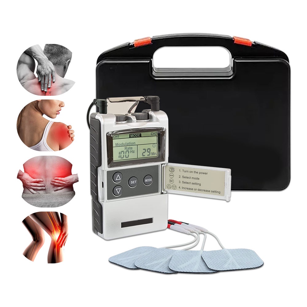 TENS Digital TENS Electric Pulse Massager Tens Muscle Stimulator ...