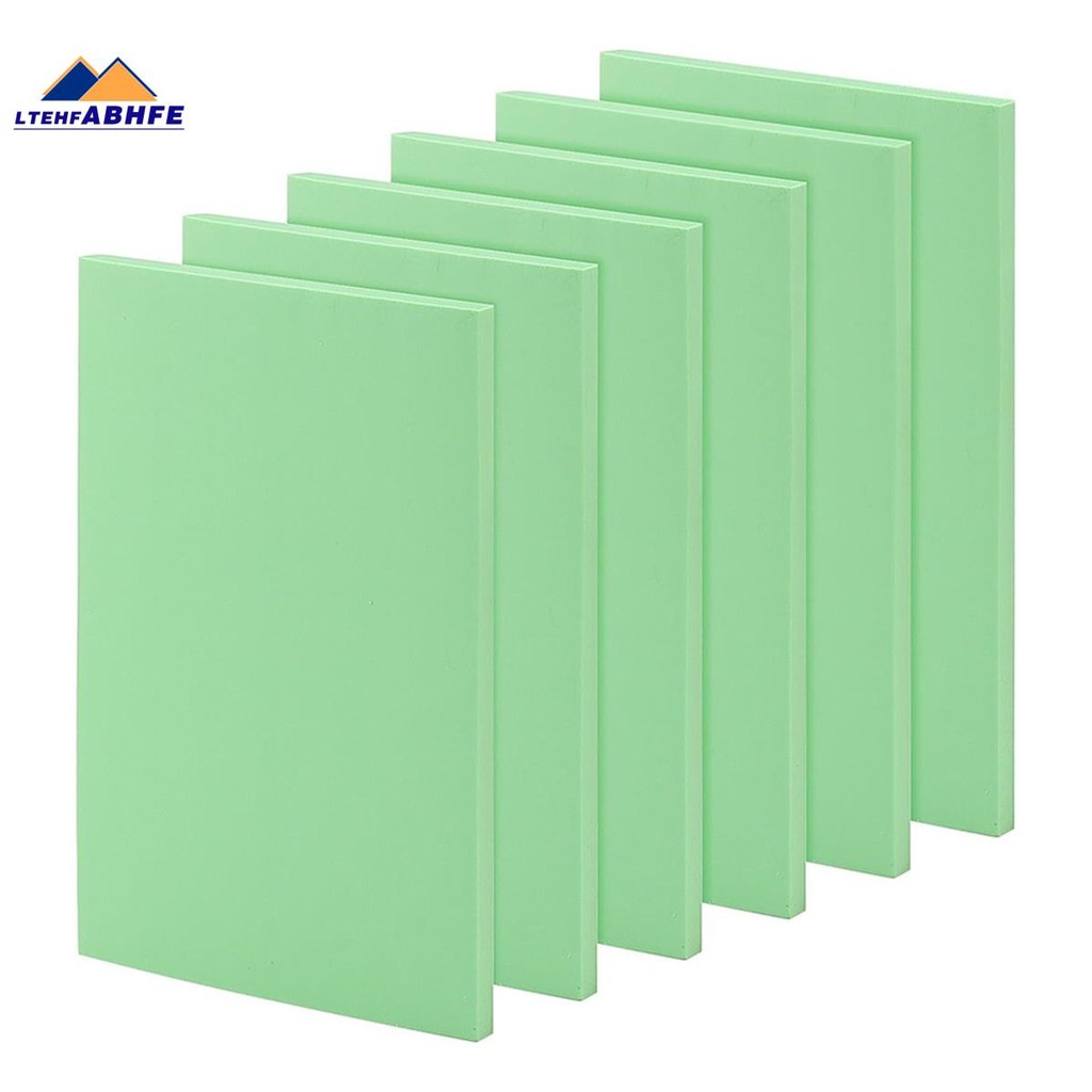 6 PCS 6 X 4 Inch Green Rubber Carving Blocks, 15x10cm Green Rubber ...