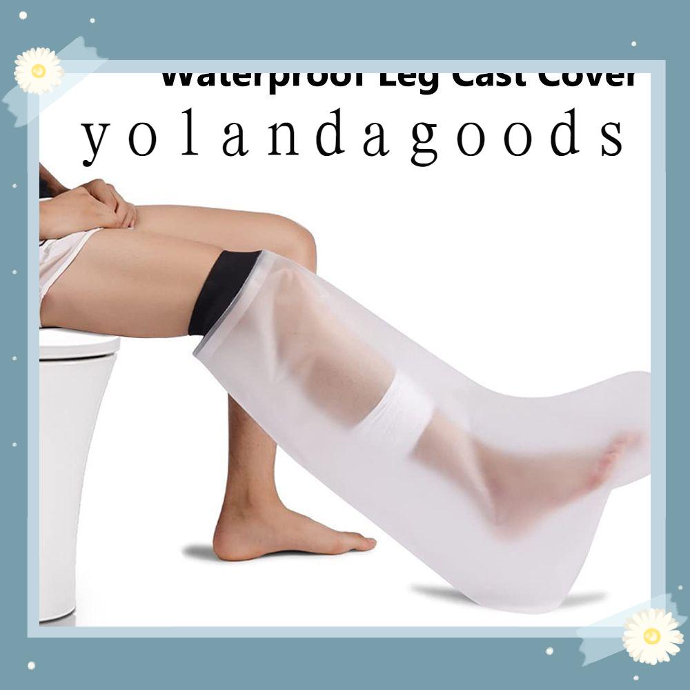 YOLA Leg Cast Cover for Shower Keep Wounds & Bandage Dry Waterproof ...