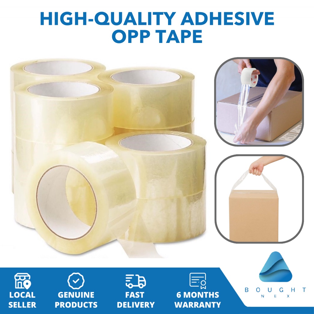 High-Quality Adhesive OPP Tape Clear Transparent Packing Tape 4.8 x ...